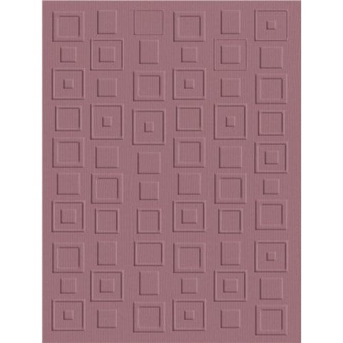 Quickutz A2 Embossing Folder - Retro Squares - EF-A2-005 - CraftAdda