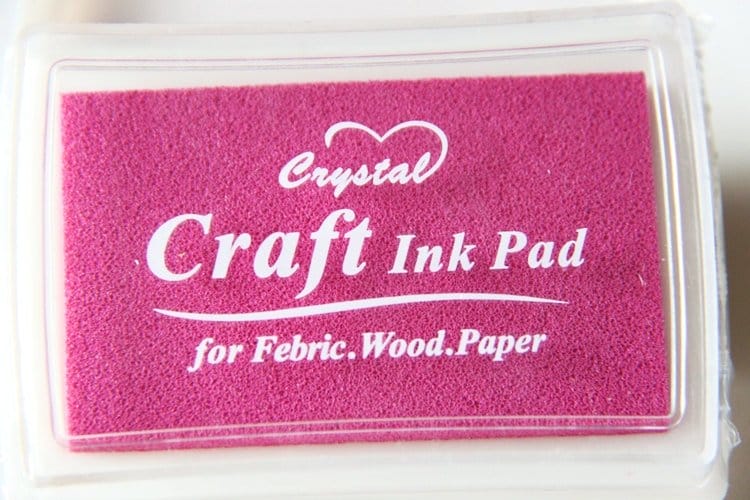 Crystal Craft Ink Pad - Pink - CACCIP03 - CraftAdda