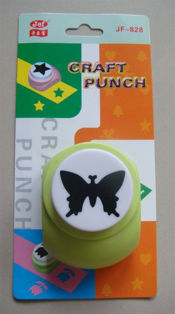 Jef Giant Craft Punch - Butterfly design 1 - JF-828-17 - CraftAdda