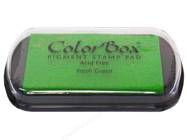 ColorBox Pigment Ink Pad - Fresh Green - 15022 - CraftAdda