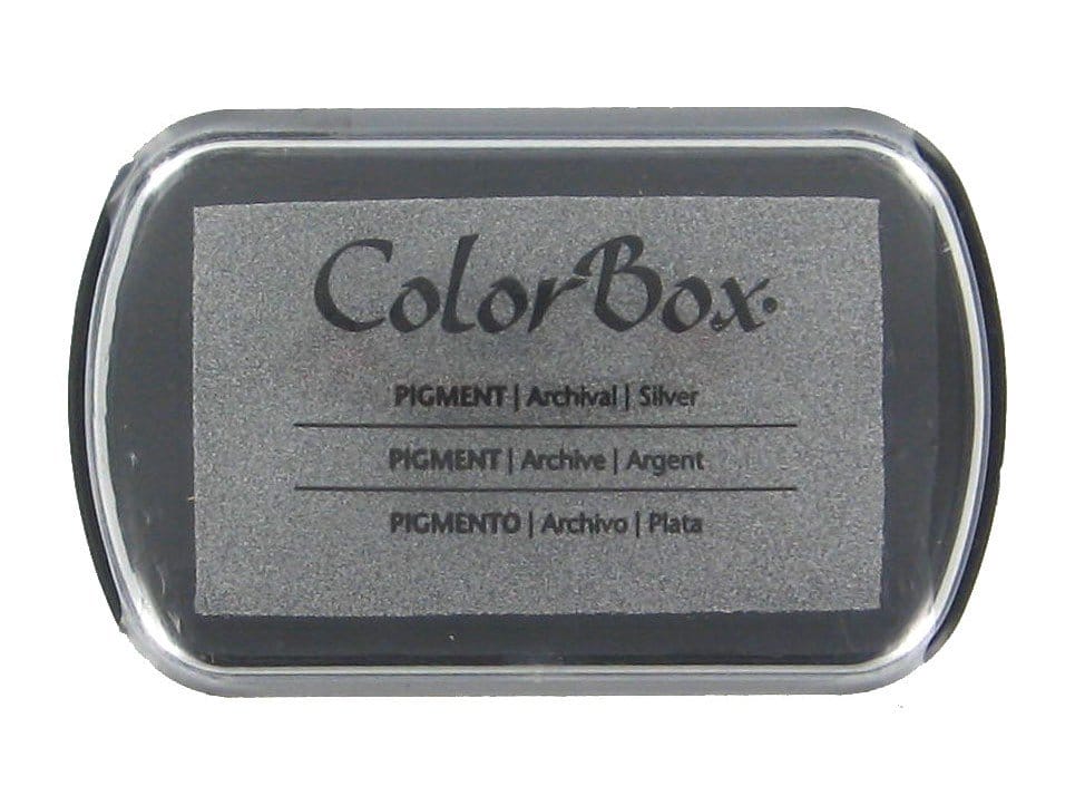 ColorBox Pigment Ink Pad - Silver - 11264 - CraftAdda