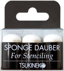 Sponge Daubers (Contains 3 pcs) - DAB-003 - CraftAdda