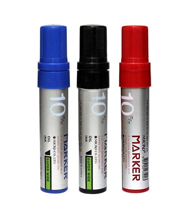 Micro Marker- 10 MM - MC-10BK - CraftAdda