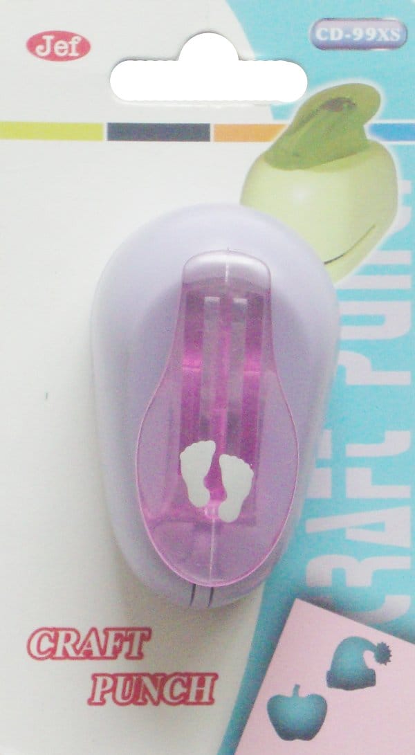 Jef Craft Punch -Baby Feet - Extra Small - JF-99XS-01 - CraftAdda