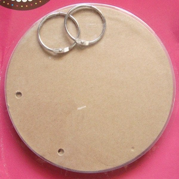 Chipboard Album - Circle - CACA-01 - CraftAdda