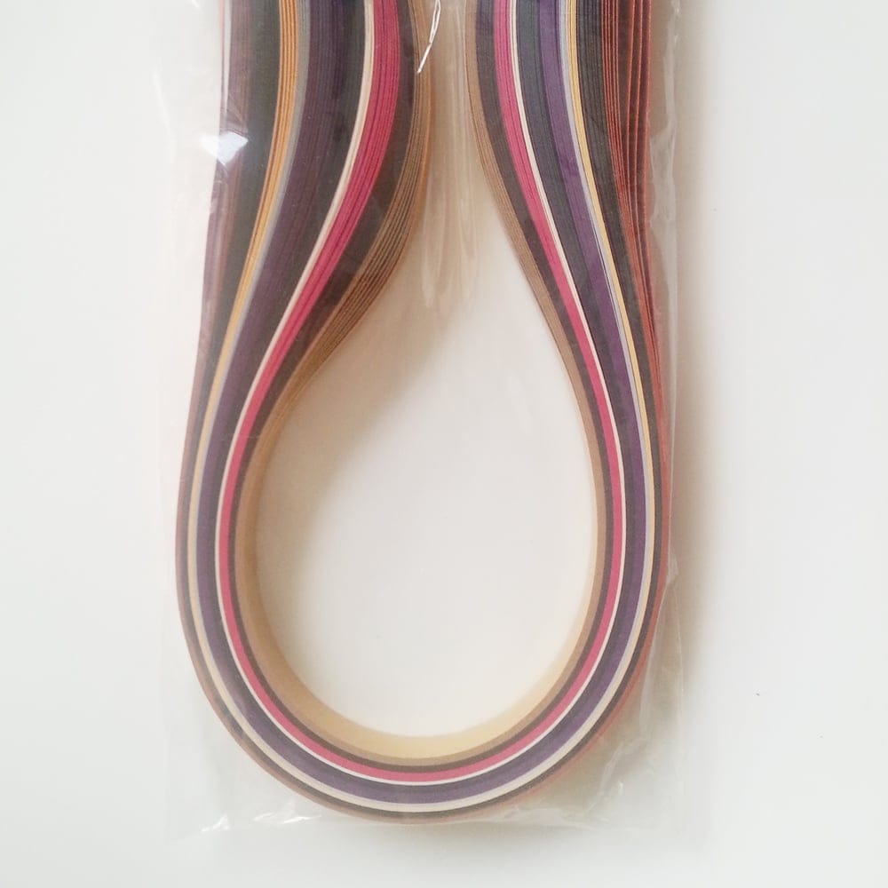 10mm Quilling Strip - Mix Metallic (Copper to Gold) - CAQS-74 - CraftAdda