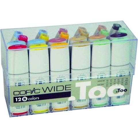 Copic Wide Markers Set - B - WIDESETB - CraftAdda