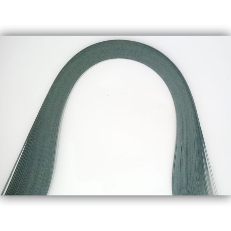 3mm Quilling Strip - Metallic Dark Grey - CAQS-116 - CraftAdda
