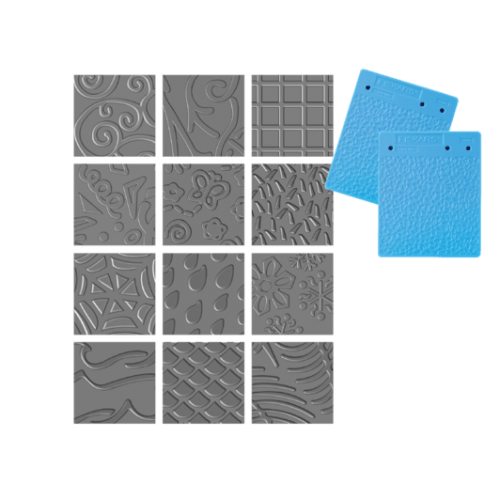 Fiskar Texture Plates - Pack II (X6) - 5659 - CraftAdda