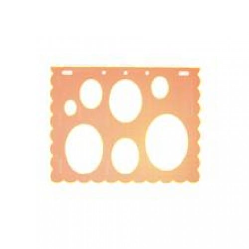 Fiskars Shape Template - Ovals - 4851 - CraftAdda