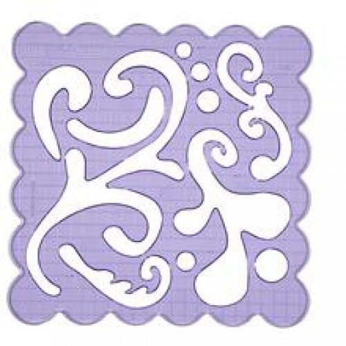 Fiskars Shape Template - Doodles (30 X 30) - 5370 - CraftAdda