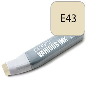 Copic Various Inks Refill E-Series - Dull Ivory (E43) - CVI-E43 - CraftAdda
