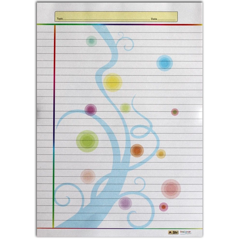 Lotus Designer Colour Sheets - A4 (One Side Multi Design D4) - 20 ...