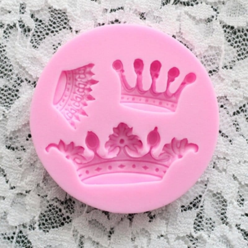 Princess Tiaras Silicone Clay Mould - CAMOLD239 - CraftAdda