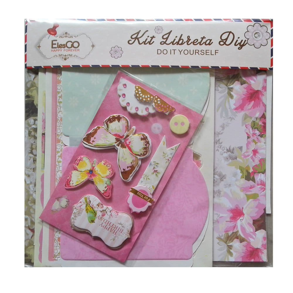 DIY Book Kit by LianFa - Design 6 - DBK00-1 - CraftAdda