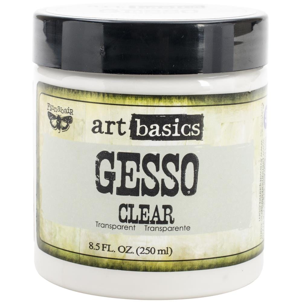 Prima Finnabair Art Basics Gesso Clear 8.5oz - 961466 - CraftAdda