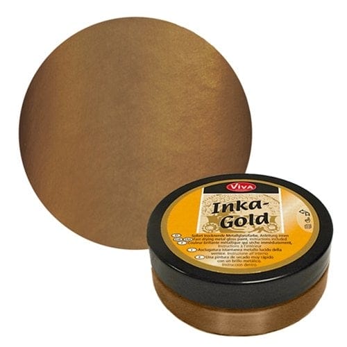 Viva Decor Inka Gold - Brown Gold (62.5 gram) - VD1204-93536 - CraftAdda