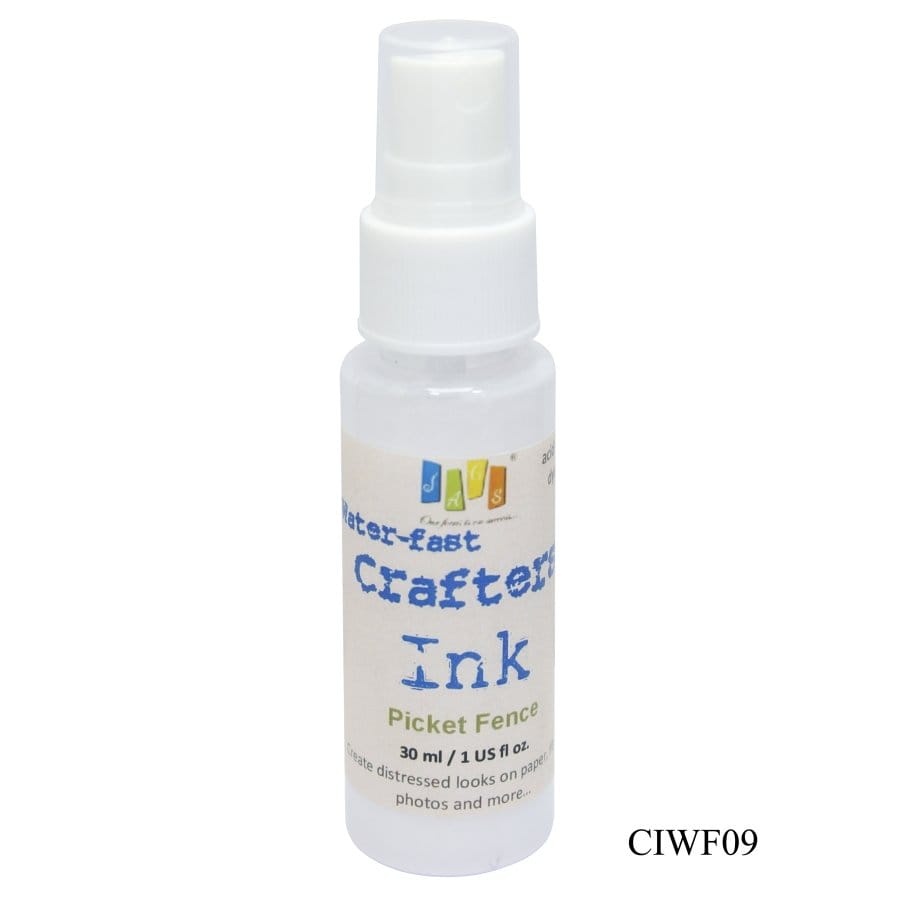 Jags Waterfast Crafters Ink - Picket Fence (30 ml) - CIWF09 - CraftAdda