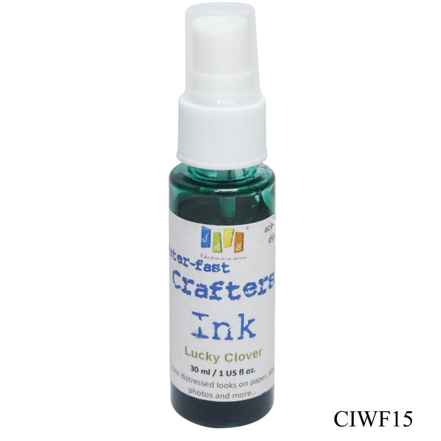 Jags Waterfast Crafters Ink - Lucky Clover (30 ml) - CIWF15 - CraftAdda
