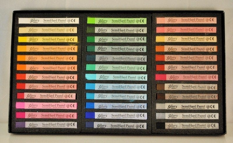 Mungyo Semi Hard Artist’s Pastels Set of 36 - MPL-36 - CraftAdda