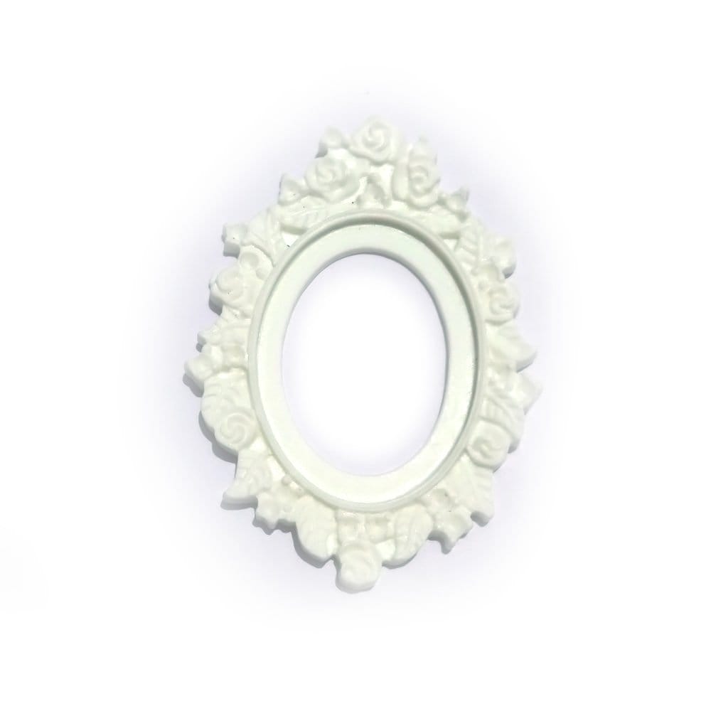 Resin rectangle frame - Design 7 (Pack of 5 frames) - CARE-51 - CraftAdda