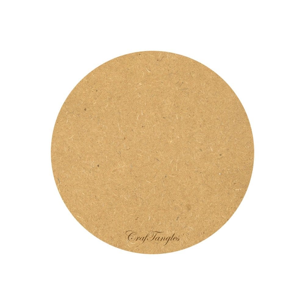 5 inch MDF Circle Base - CTMB-19 - CraftAdda