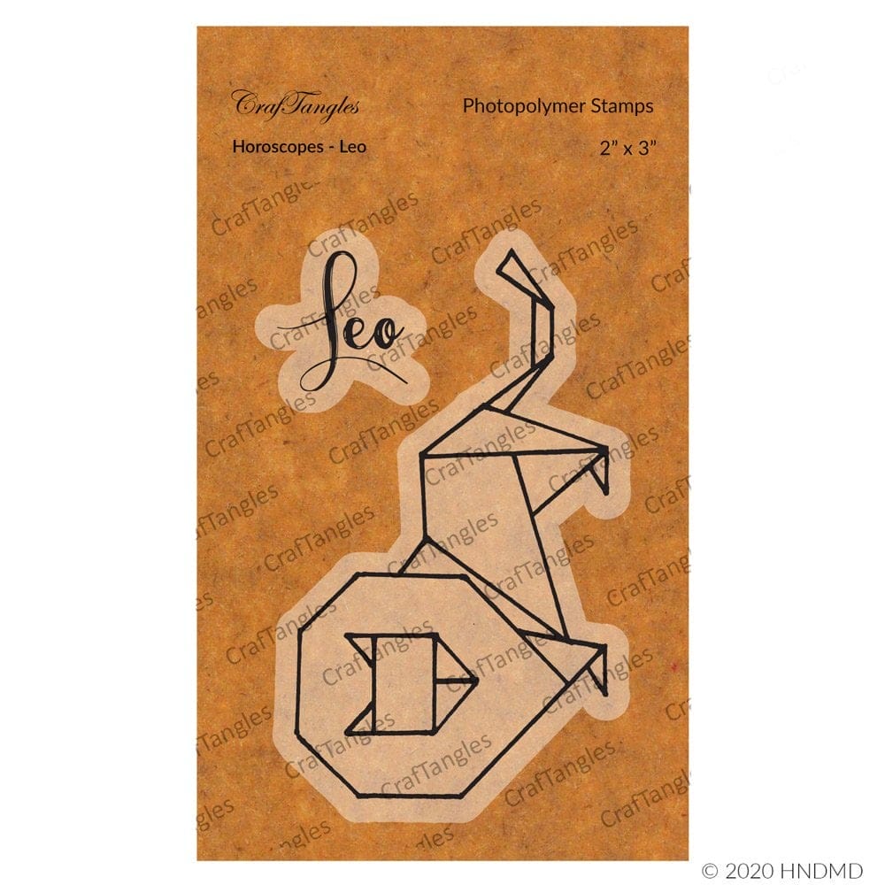 CrafTangles Photopolymer Stamps - Horoscopes - Leo - CTPS119 - CraftAdda