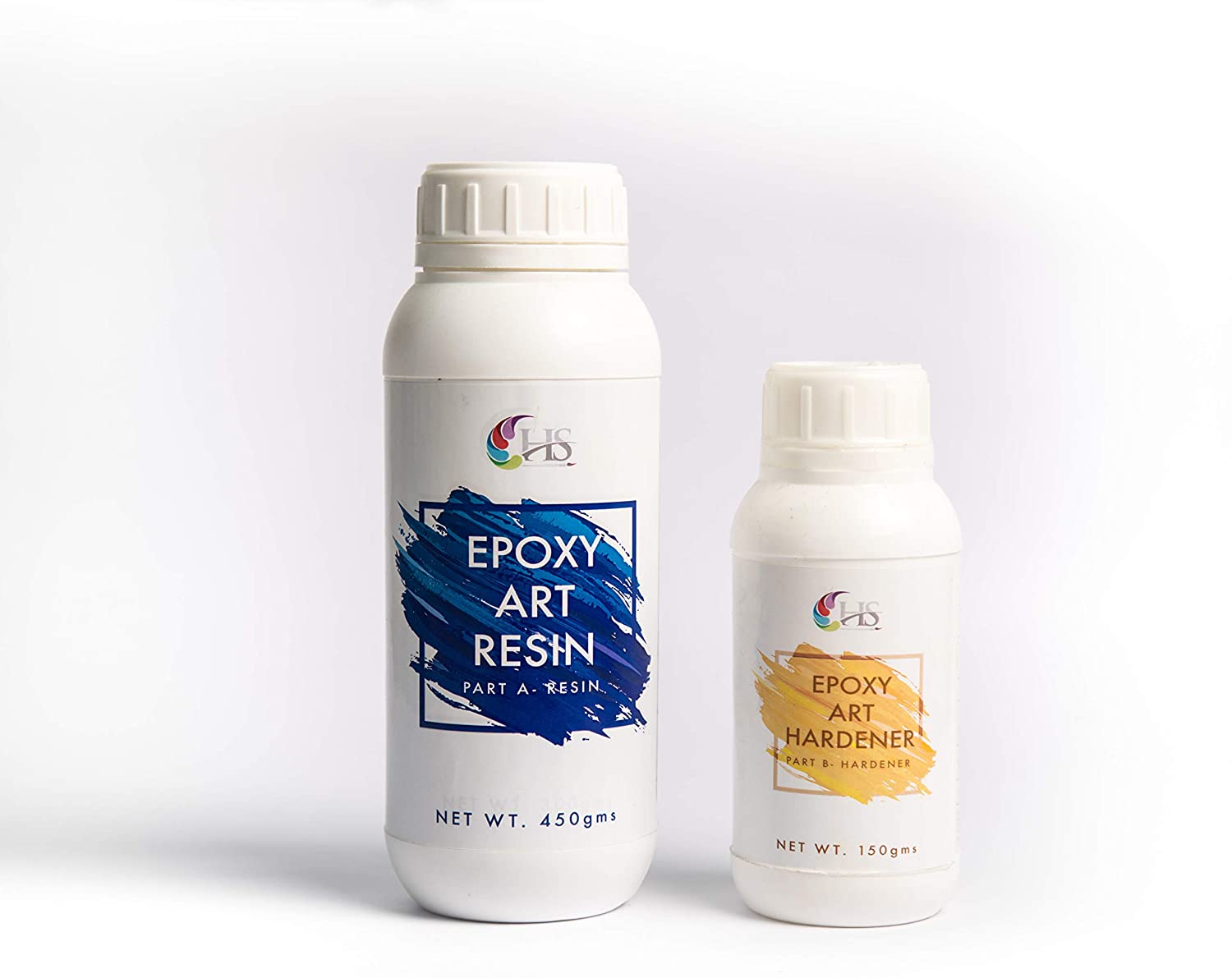 HS Epoxy Resin and Hardener Kit 600gms - HS-RESIN-600 - CraftAdda
