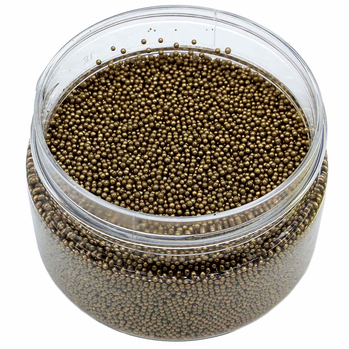 Micro Mini Pearl Beads - Gold - MBA602GD - CraftAdda