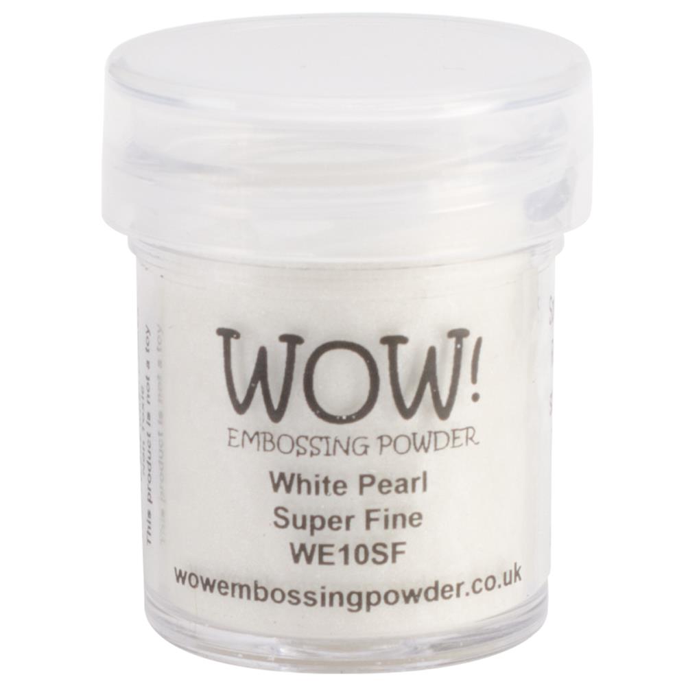 Wow Embosing Powder - Super Fine - White Pearl - WE10SF - CraftAdda