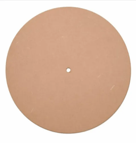 6 inch MDF Circle Clock Base - CTMB-12 - CraftAdda