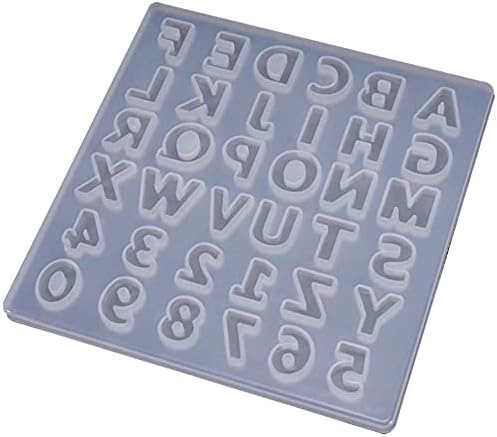 Mini Alphabets Mould Without Holes - SRN27 - CraftAdda
